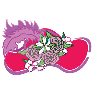 Custom Red Hat Name Badge 56 Straight