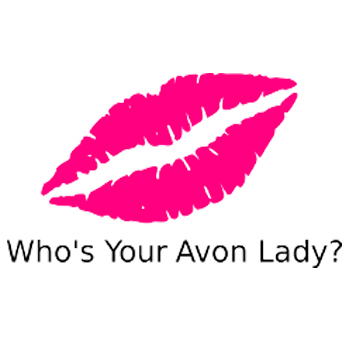 Avon Name Badges / Name Tags "Who's Your Avon Lady?"